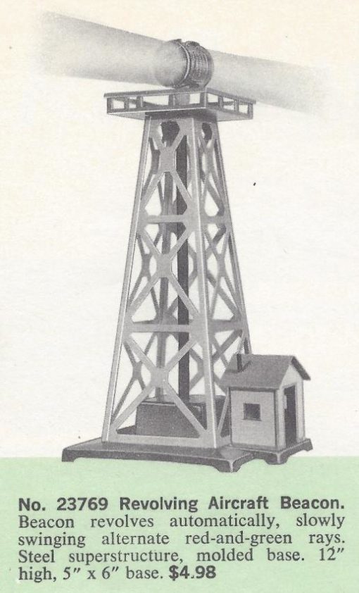American Flyer Revolving Aircraft Beacon - TrainDR